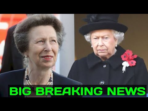 ROYALS IN SHOCK! Princess Anne's TOUCHING salute to Queen Elizabeth II ...