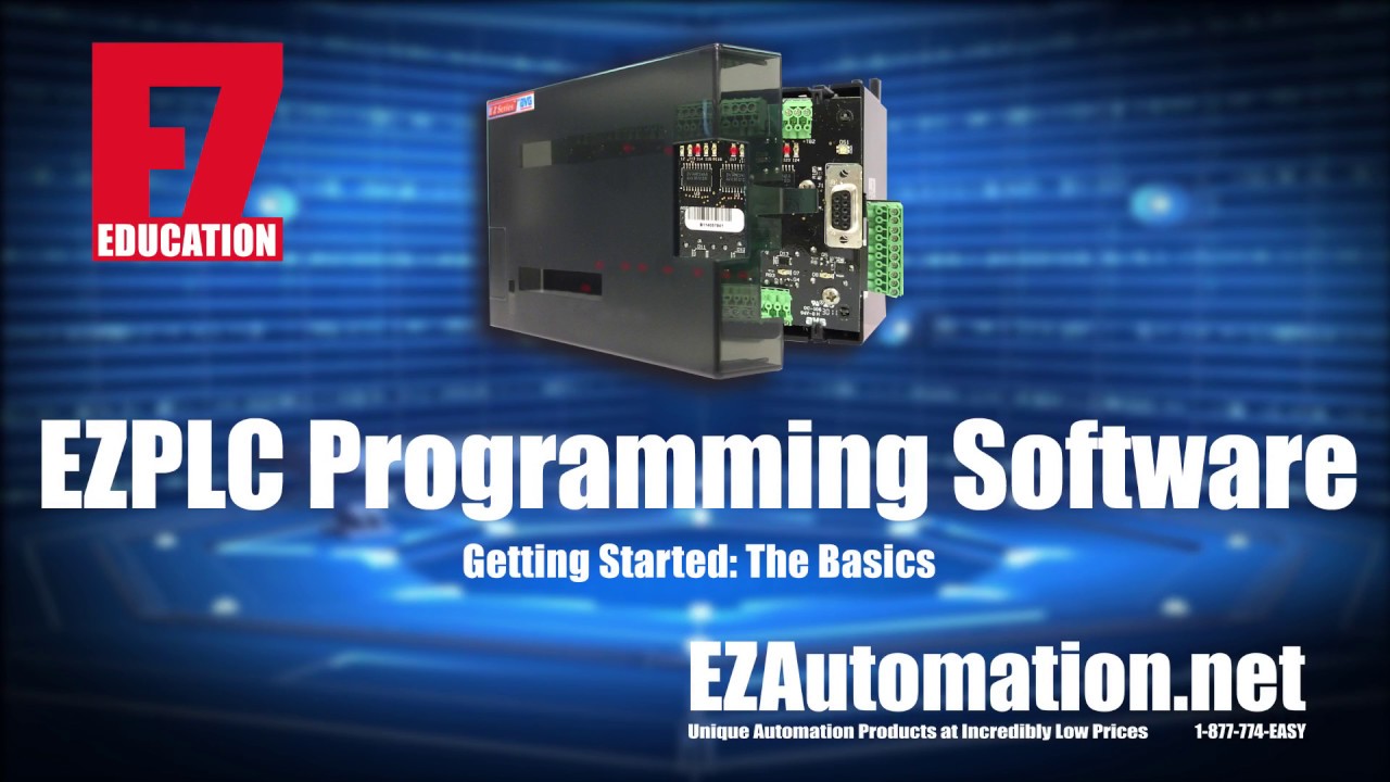 Getting Started with the EZPLC - The Basics - YouTube
