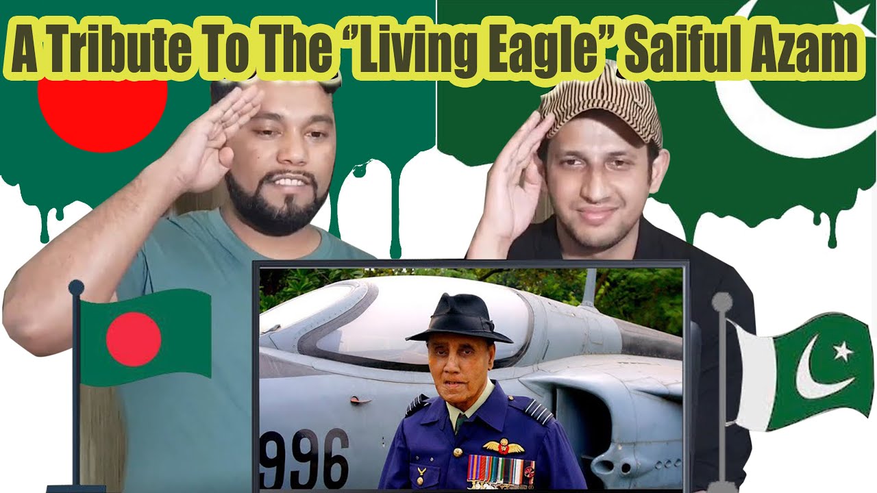 Reaction To The Fighter Pilot Living Eagle Group Captain SAIF UL AZAM ...