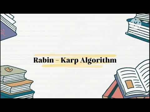 Rabin Karp Algorithm - YouTube
