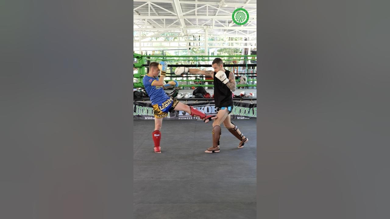 Muay Thai Training - Using Kicks to Counter Aggressive Boxing with Damien Trainor - YouTube
