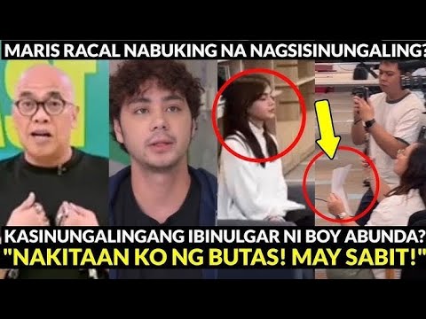 Boy Abunda, BUMWELTA sa "SCRIPTED" na pahayag ni Maris Racal, "HINDE ...