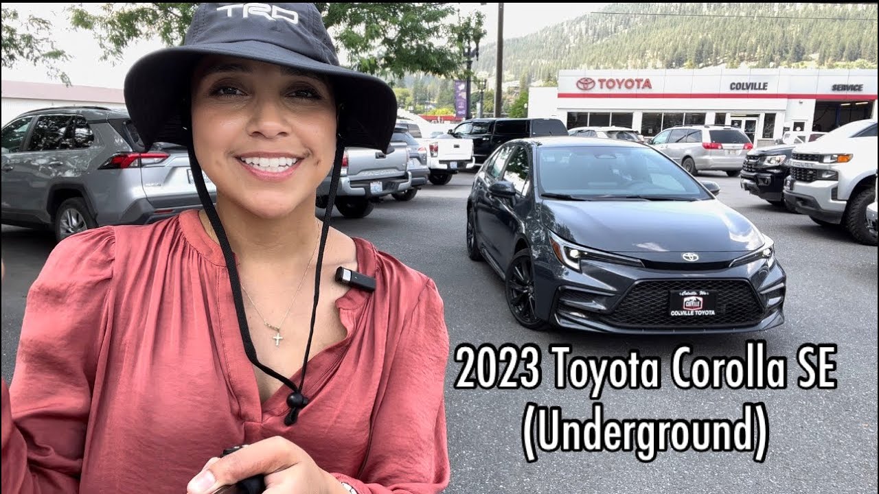 2023 Toyota Corolla SE (Underground) - YouTube