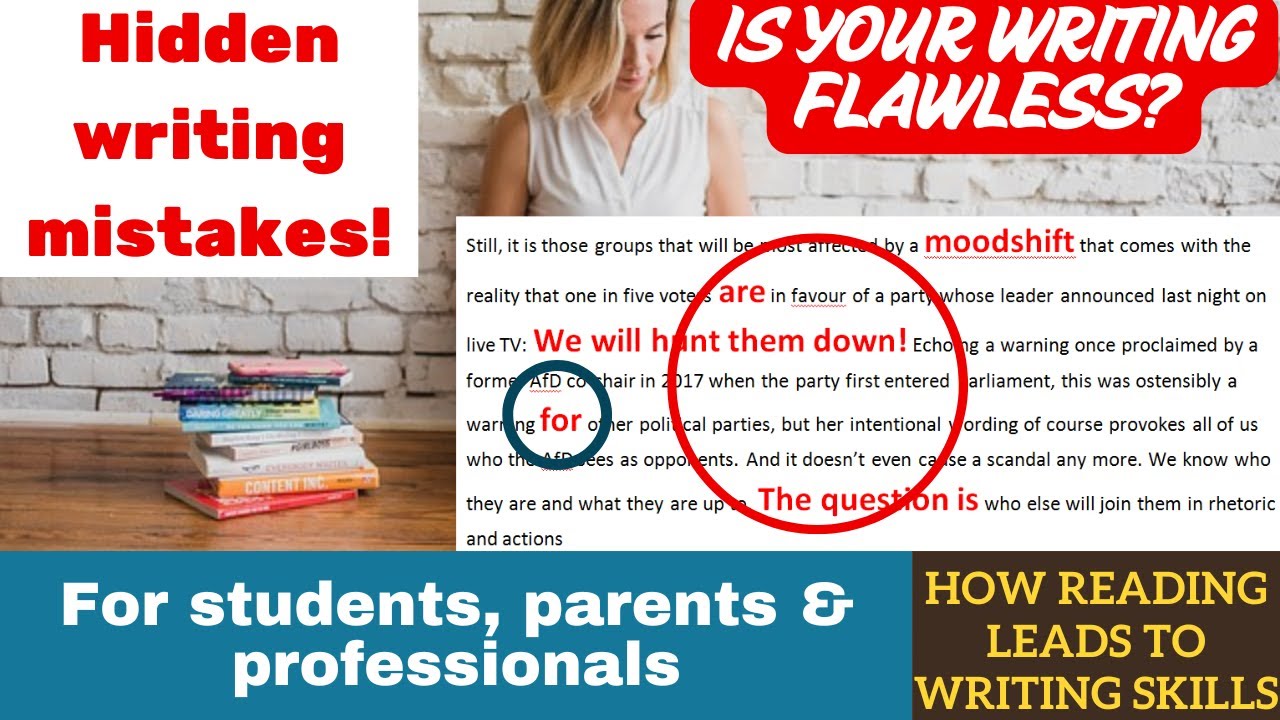 Spot Grammar & Punctuation Mistakes! | Improve Your Writing Skills ...