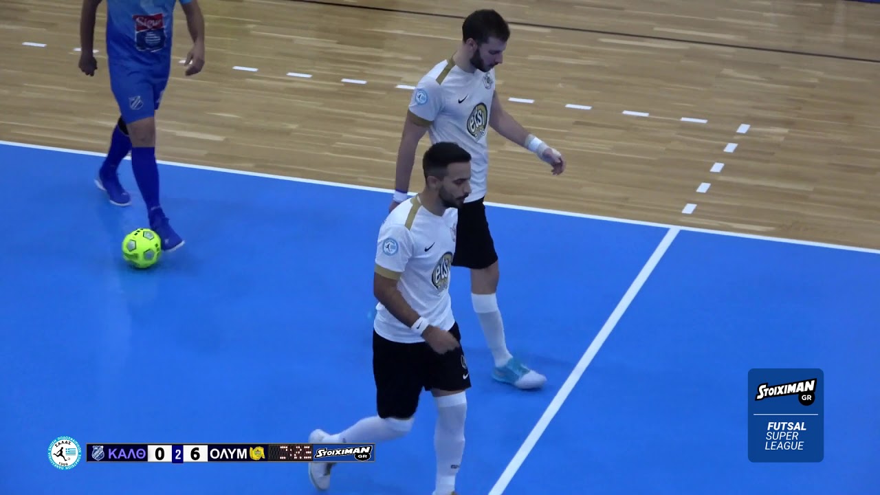 2019-20 Stoixman.gr Futsal Super League Καλλιθέα-Ολυμπιάδα Highlights ...