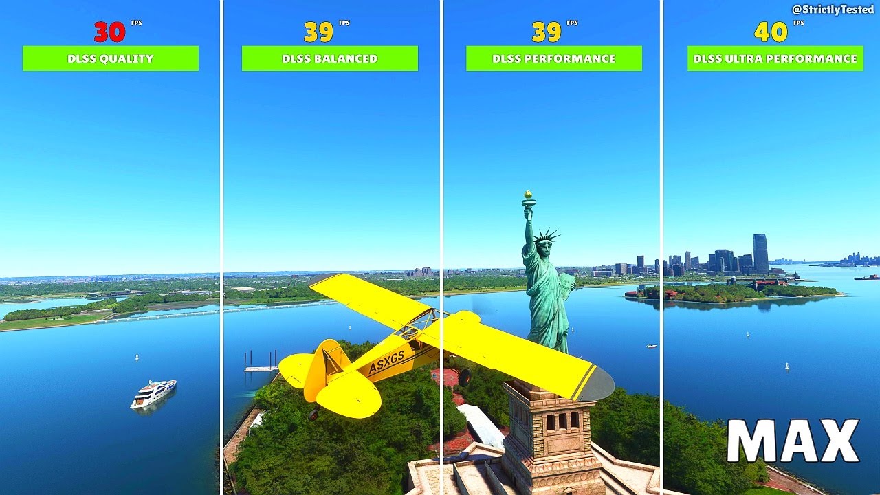 RTX 3060 - Microsoft Flight Simulator 4K FPS Test (Max Graphics and All ...