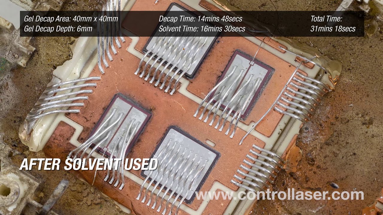 FALIT® Gel Laser Decapsulation, Semiconductor Failure Analysis ...