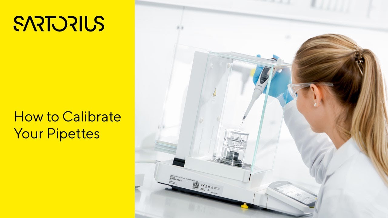 Tutorial: How to Calibrate Your Pipettes in a Very Short Time - YouTube