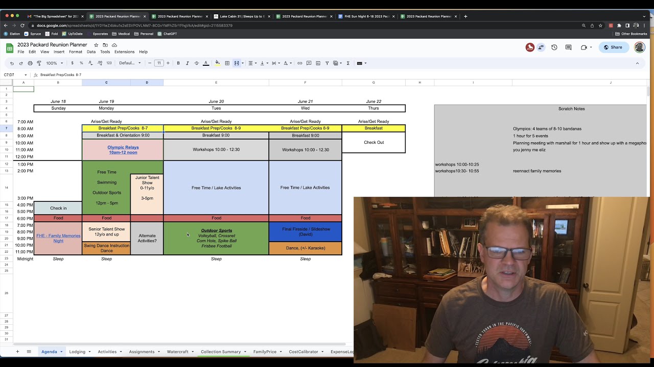 Intro to The Big Spreadsheet - YouTube