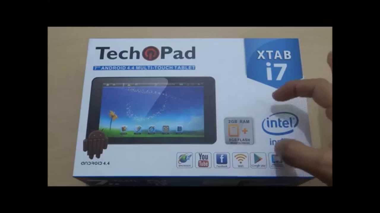 Tech pad xtab i7 - YouTube