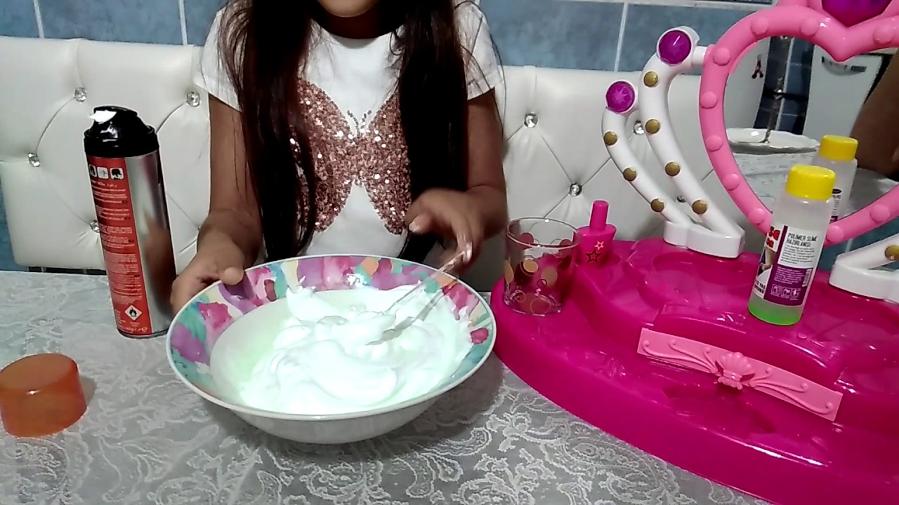 Yardımcım ile slime mask hazırladık. - YouTube