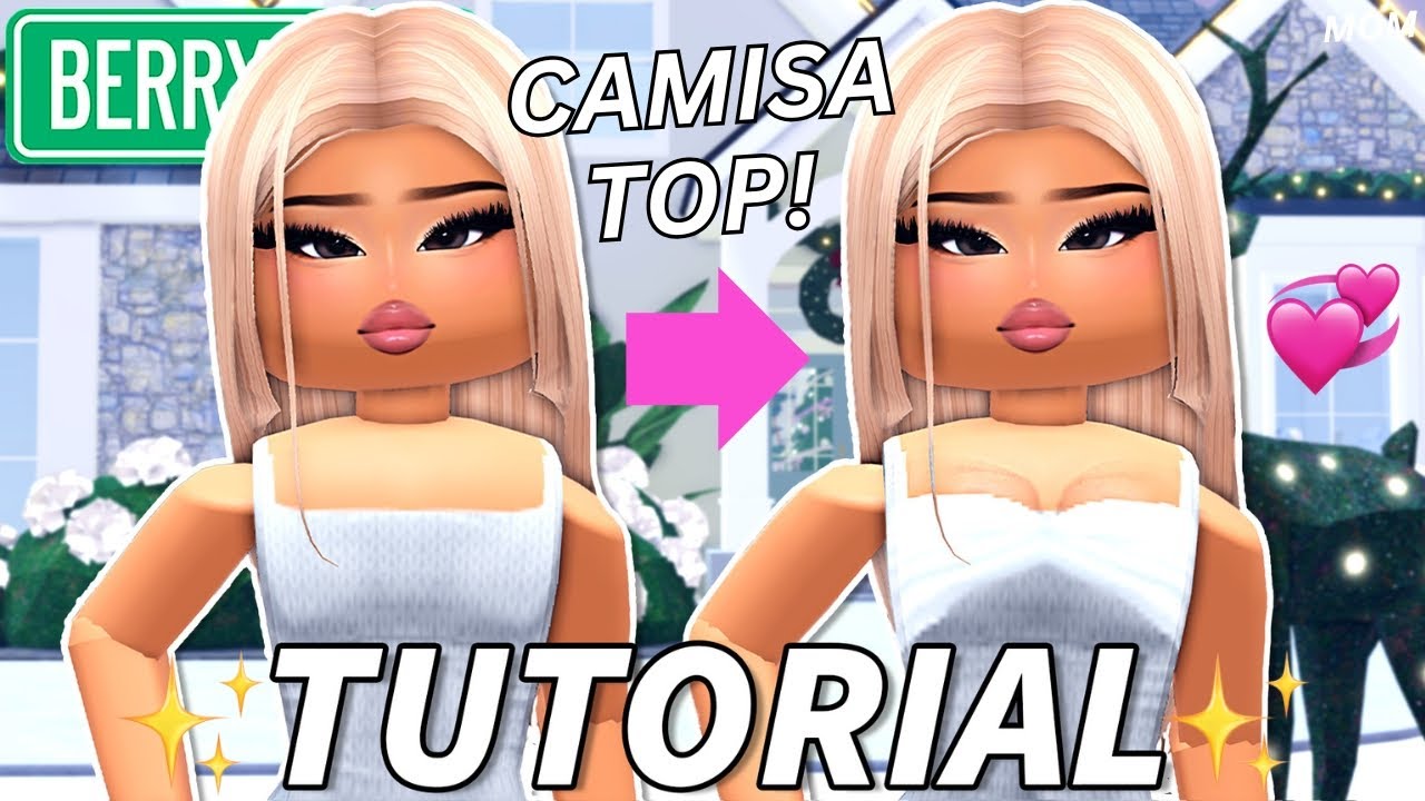 HOW TO GET NEW *CAMISA TOP* WORKING IN BERRY AVENUE! - YouTube