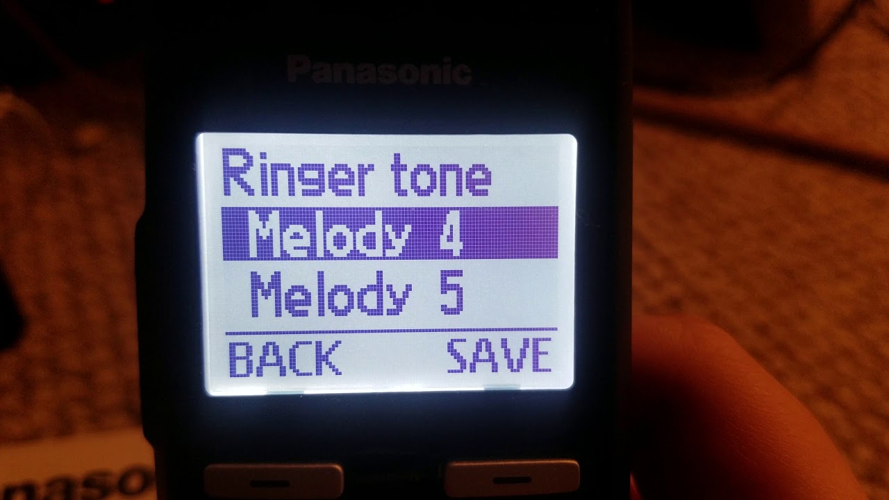 PANASONIC KX-TGE232 Ringtones. - YouTube