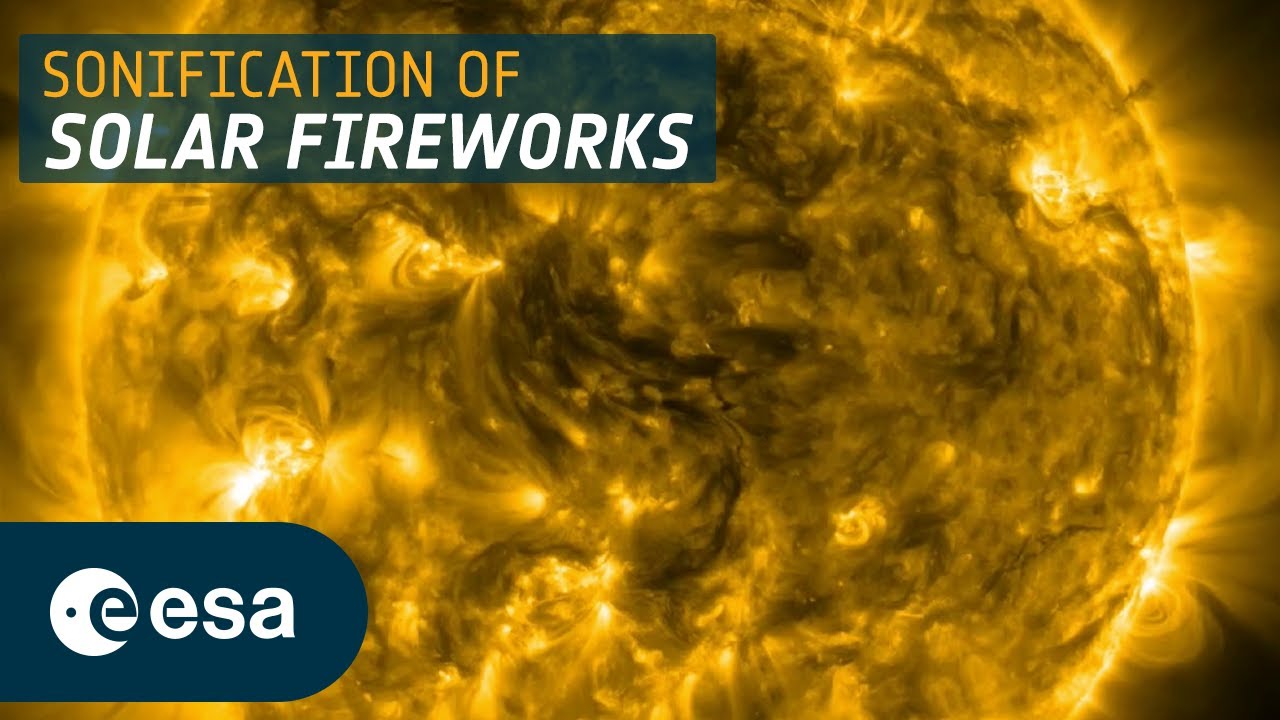 See and hear three years of solar fireworks - YouTube