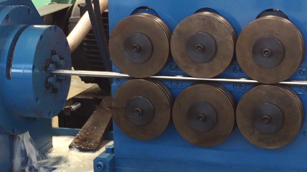 WXC20C production line wire rod to wire rod - YouTube
