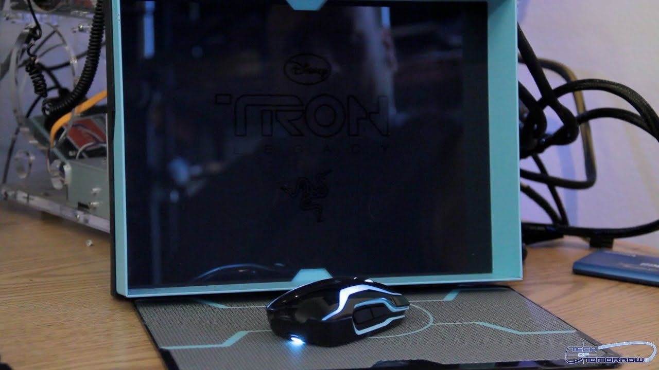 TRON Gaming Mouse and Mat by Razer Unboxing and Review - YouTube