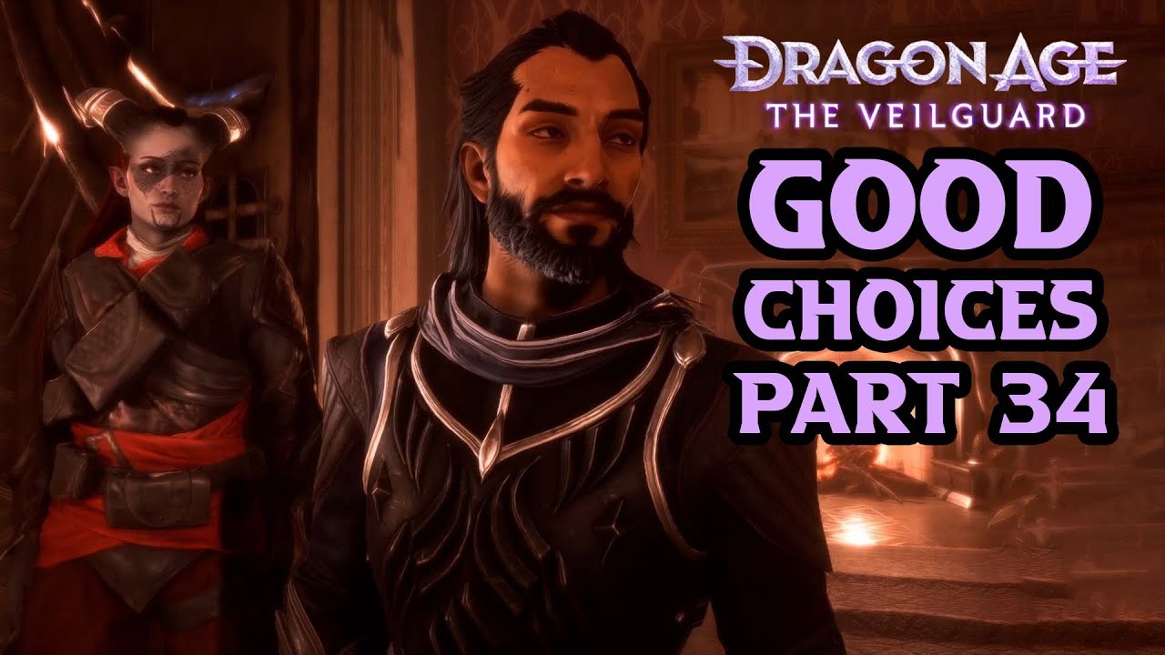 Dragon Age The Veilguard Qunari Mage Ramza Part 34 Good Choices