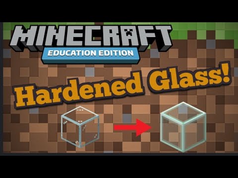 Minecraft lab series- hardened glass - YouTube
