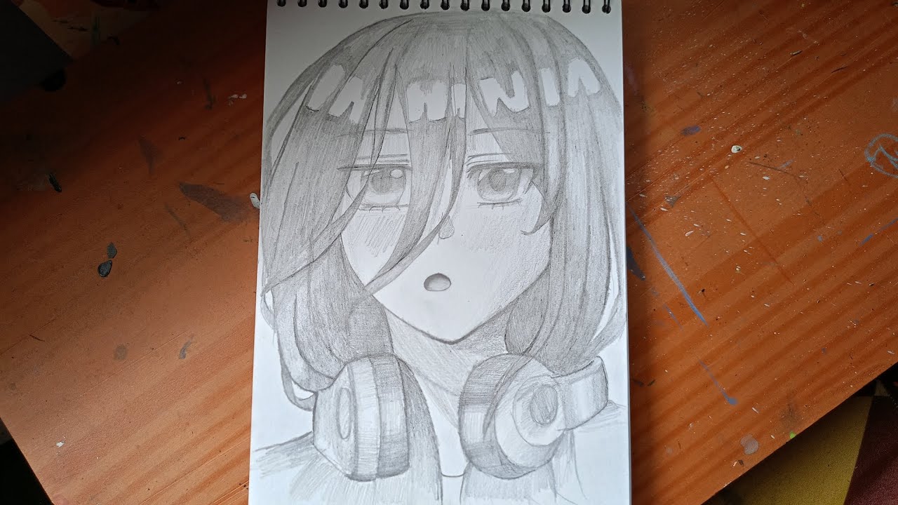 Miku Nakano anime drawing |step by step| easy tutorial - YouTube