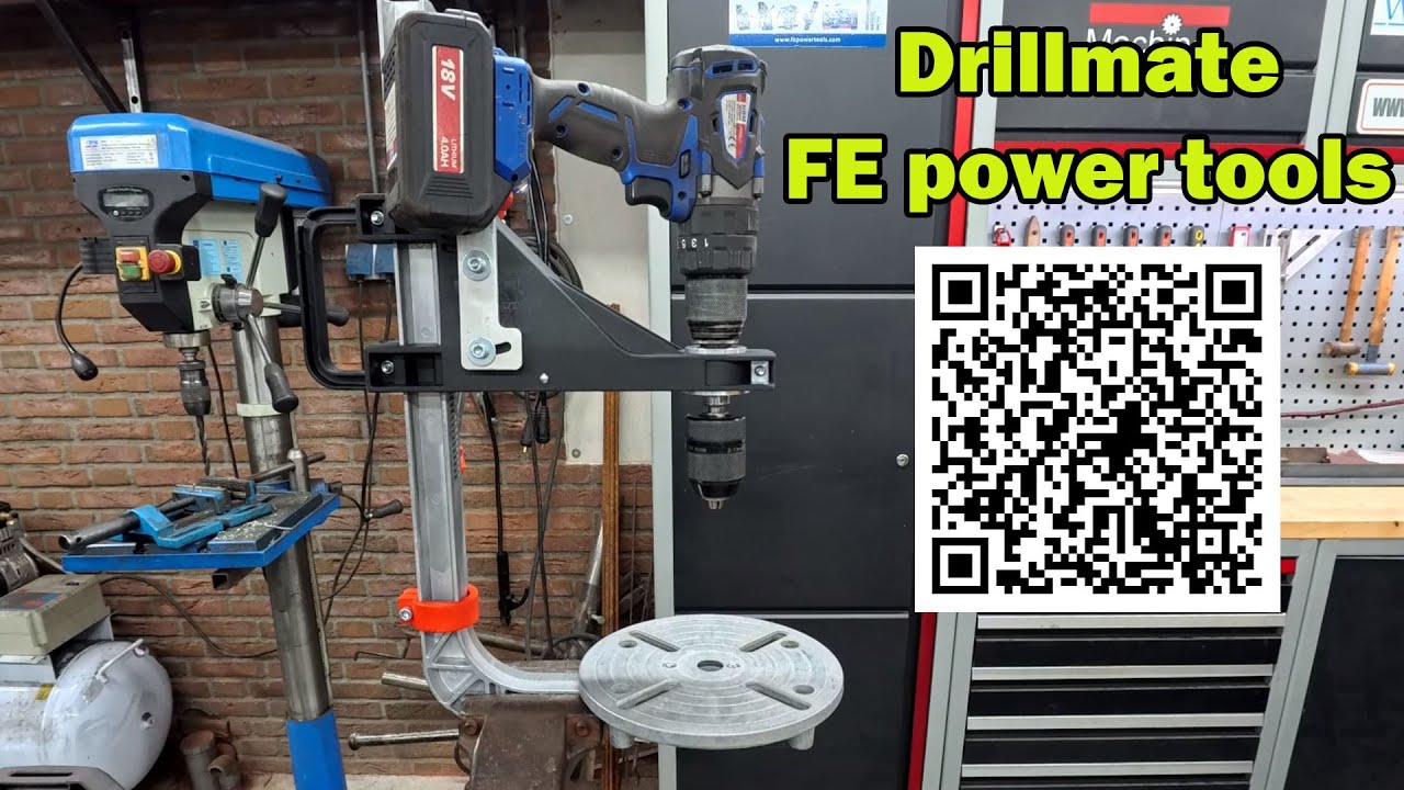 De DrillMate van FE Powertools hoe maak je van een accuboormachine een ...