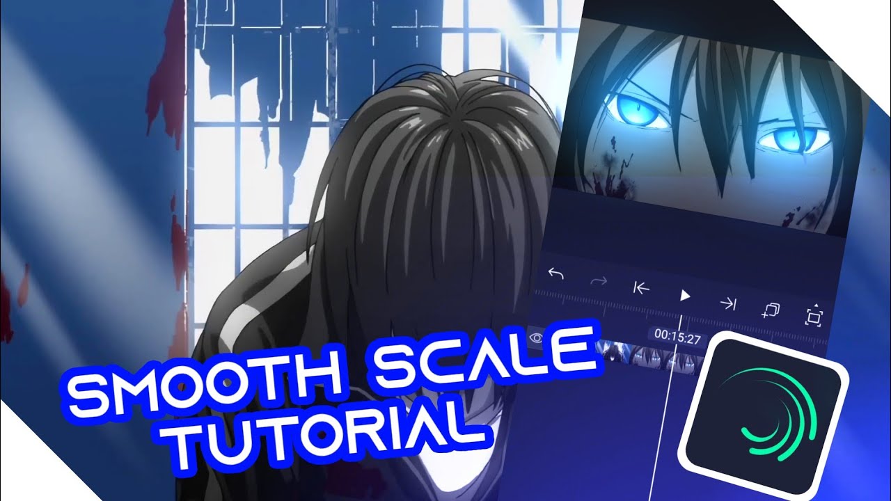 Smooth scale Tutorial - Alightmotion - YouTube