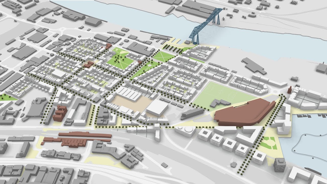 Middlehaven Development Framework - YouTube