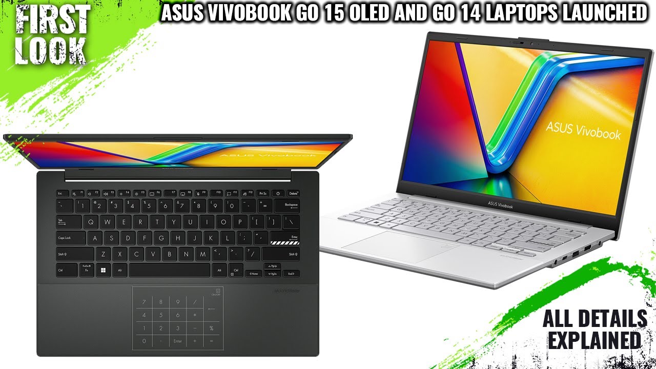 ASUS Vivobook Go 15 OLED E1504G & Vivobook Go 14 E1404G Laptops ...
