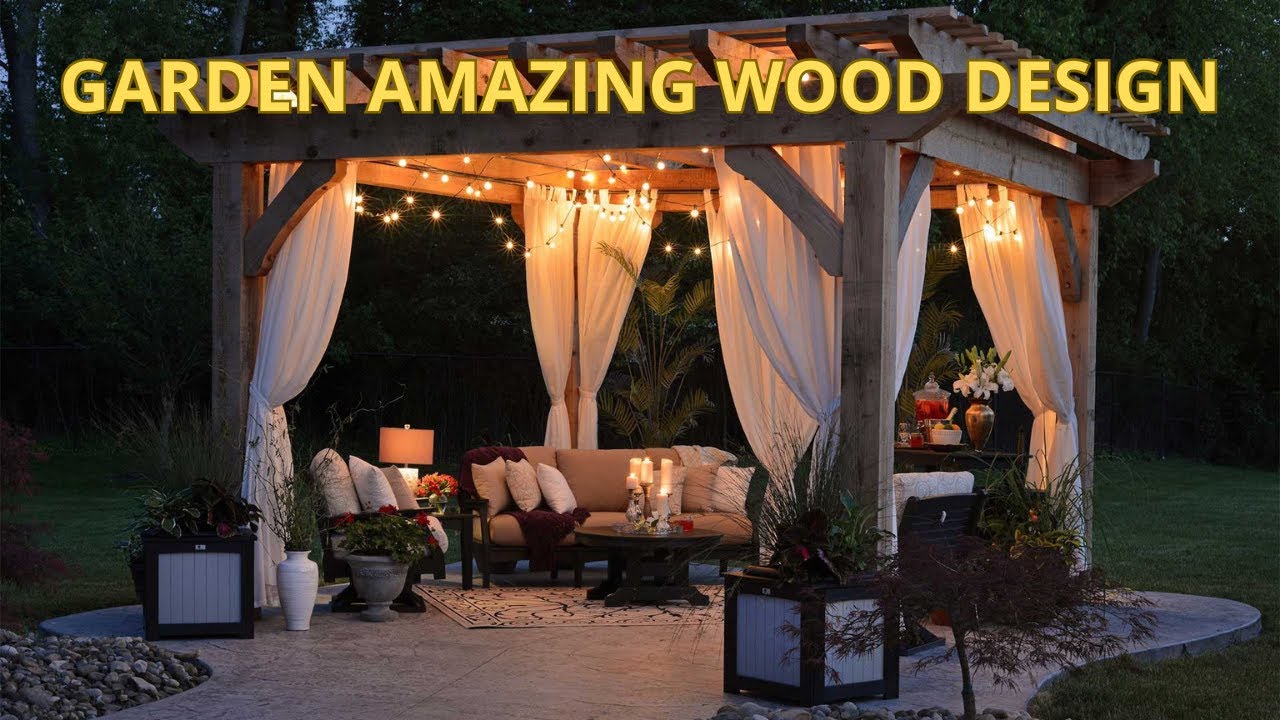 Garden Amazing Wood Design Ideas: Elevate Your Outdoor Space with ...