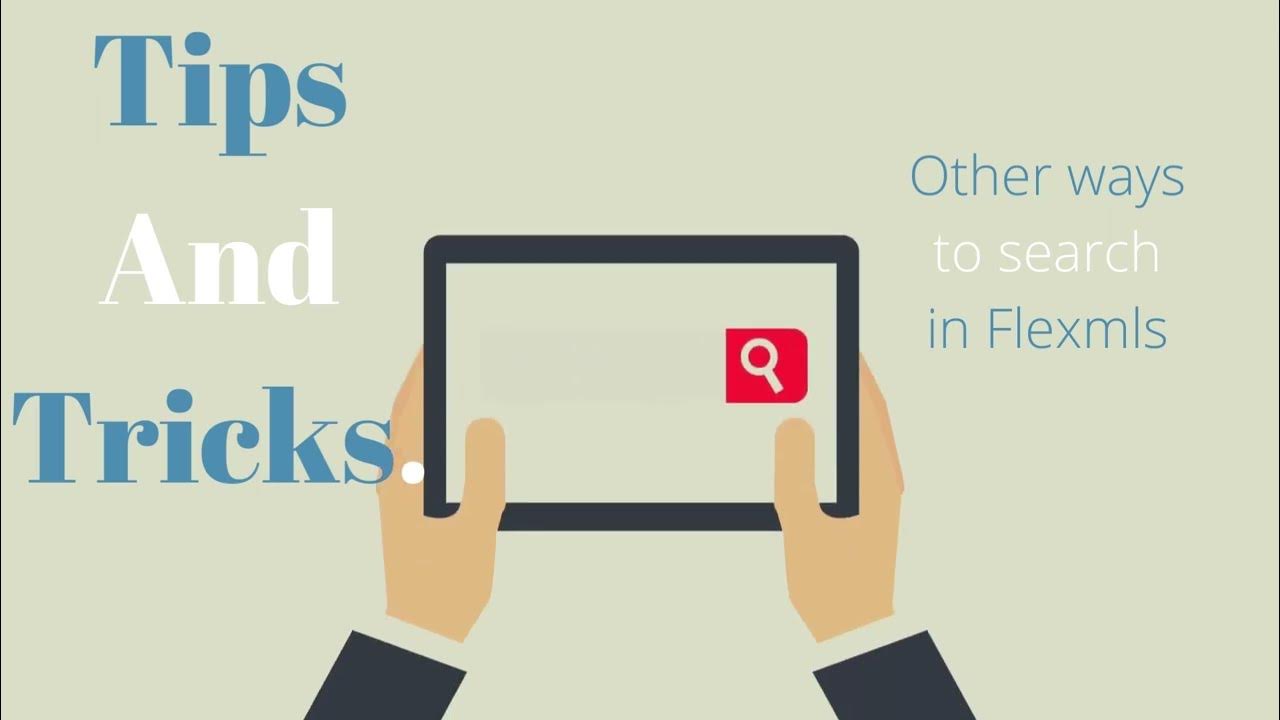 Tips and Tricks - Other Way to Search in Flexmls - YouTube