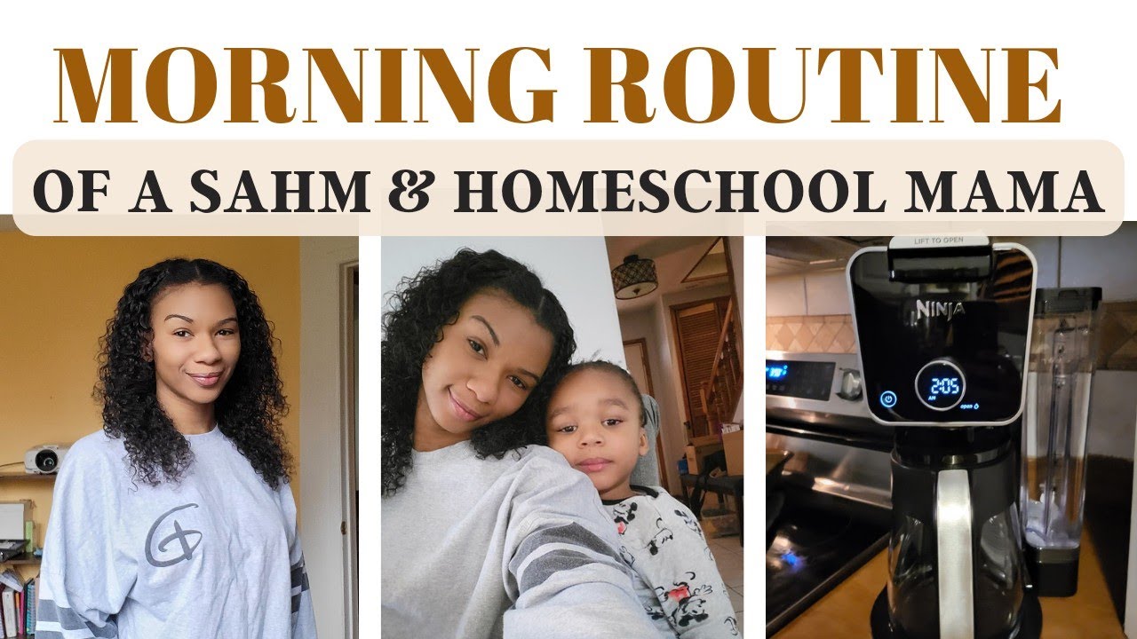 Stay at Home Mom Morning Routine/Homeschool Mom Morning Routine - YouTube