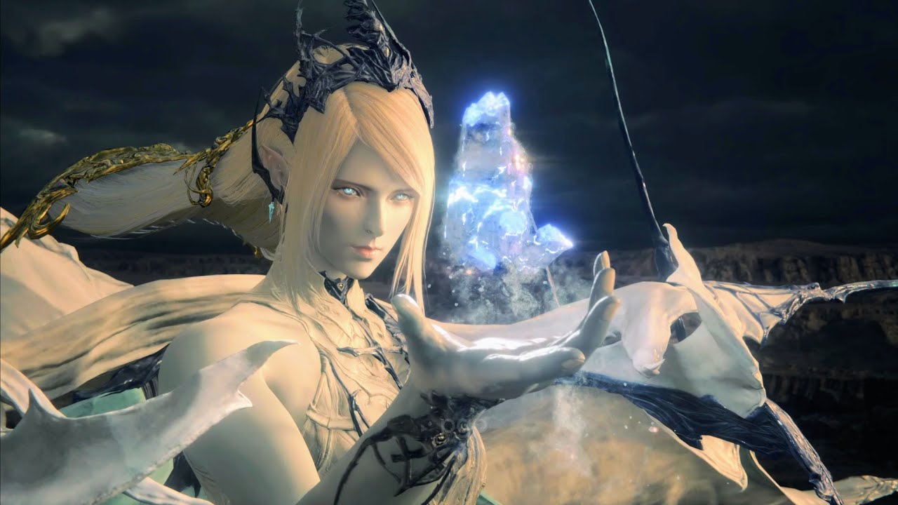Final Fantasy XVI - SHIVA vs TITAN Epic Fight Scene - YouTube