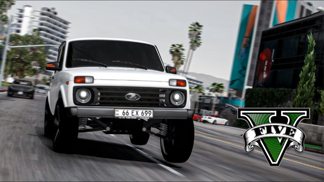 GTA V: Niva Dorjar 2121 | 66EX699 - YouTube