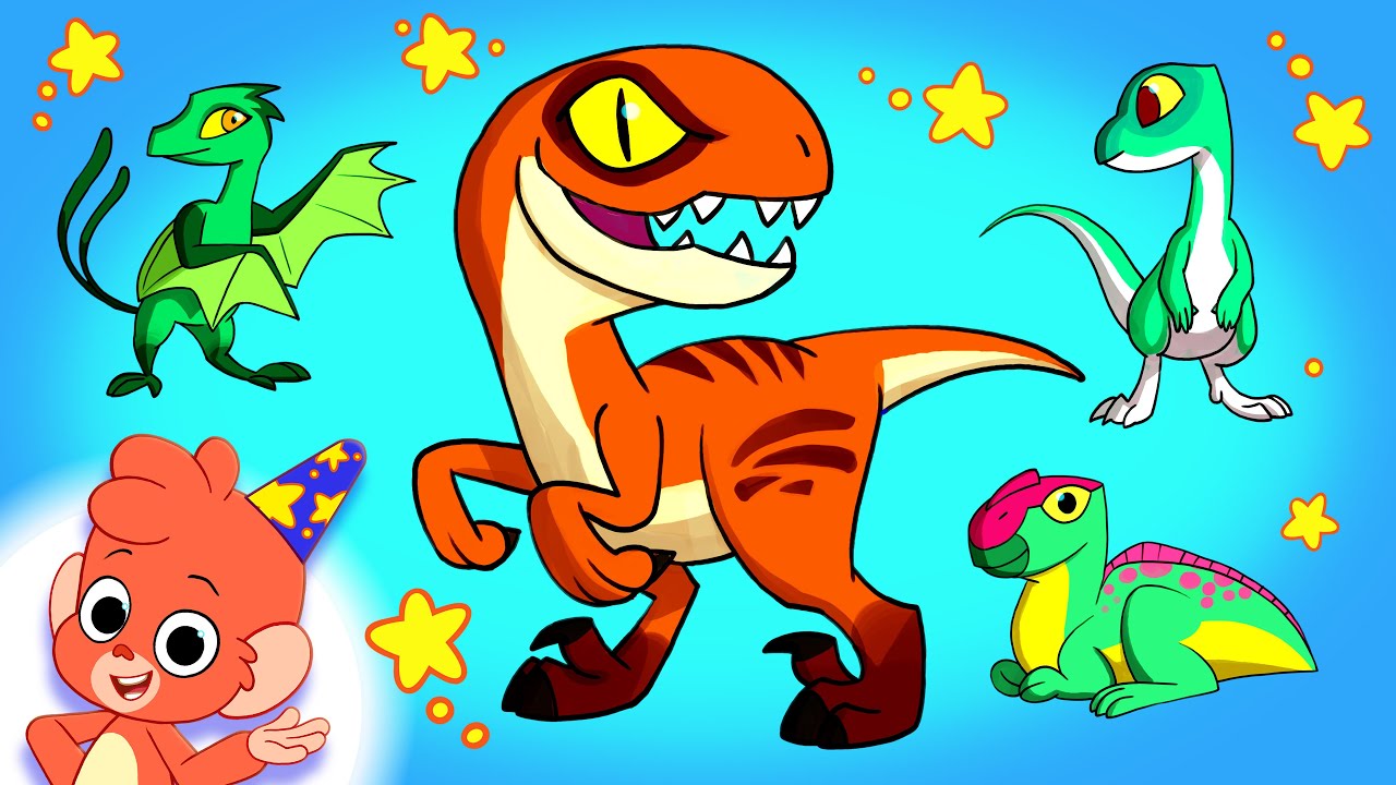 Club Baboo | Learn Dinosaur Names for Kids | Dinosaur Puzzle videos ...