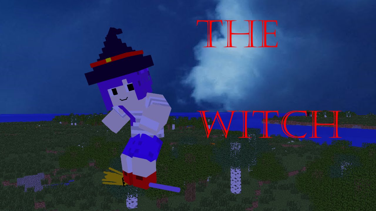 "the Witch" - minecraft short animation haloween special - YouTube