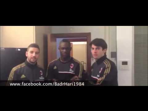 Adel Taarabt, Mario Balotelli & Ricardo Kakà support Badr Hari