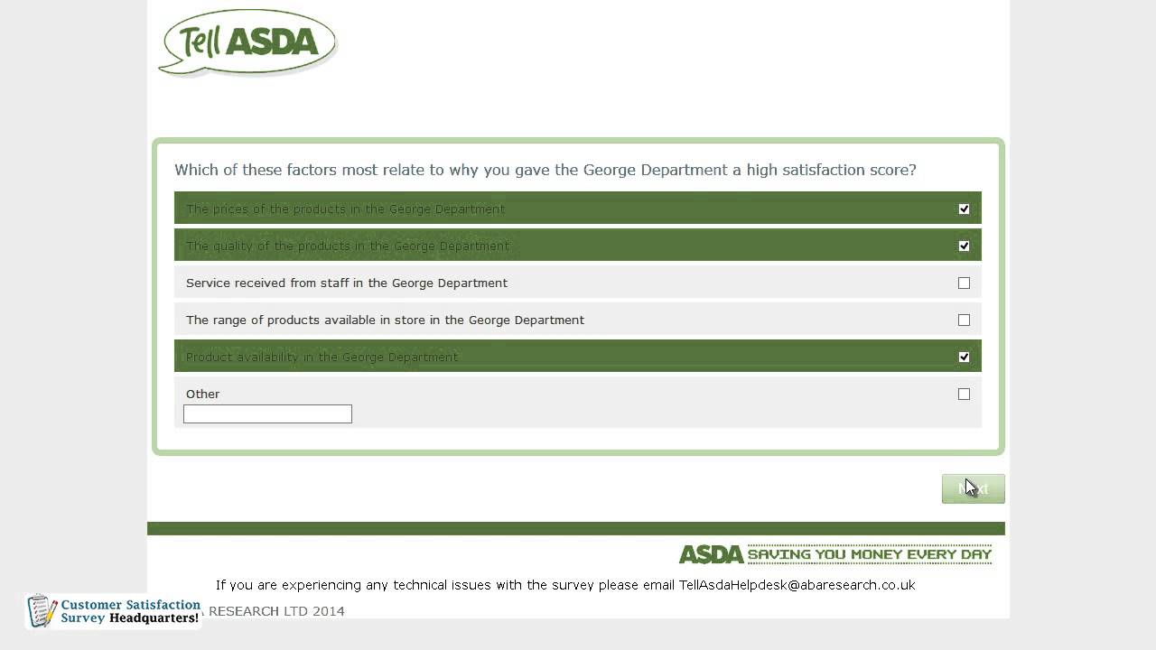 How to Participate in the www.TellAsda.com Web Survey - YouTube