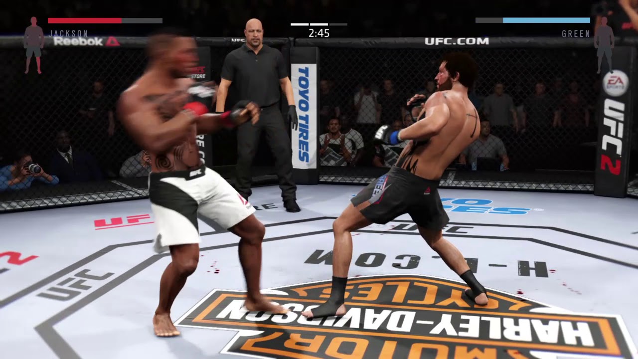 Ufc2 kick backflip - YouTube