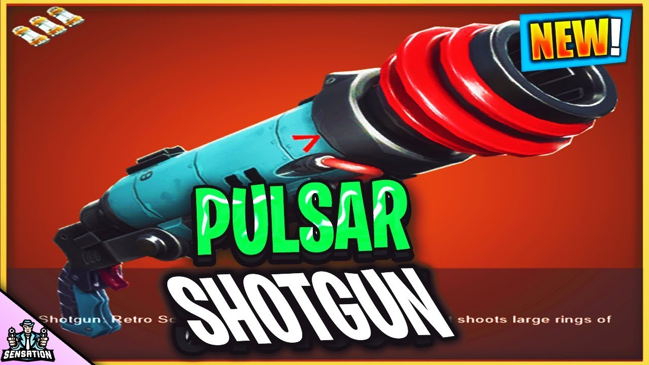 *NEW* PULSAR 9000 SHOTGUN IN FORTNITE - YouTube