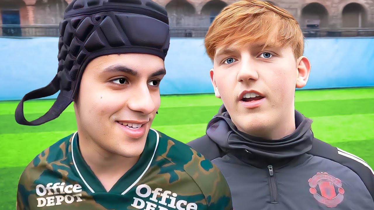 FAZE VS ANGRY GINGE FOOTBALL - YouTube