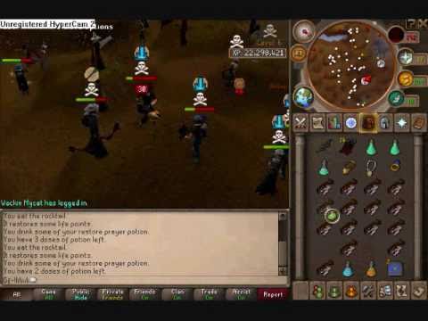 Pre-EoC Runescape: Maxed 99 Range Pking Hand Cannon Void Knight - YouTube