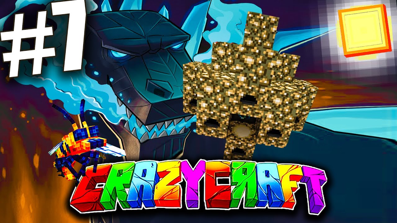 CRAZY CRAFT (POWER FLOWER free EMC) Episode 7 minecraft - YouTube
