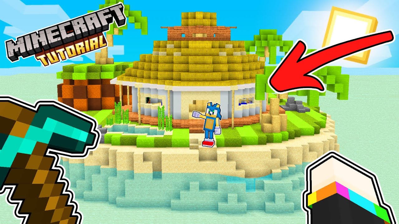How To Build Sonic The Hedgehog's House in Minecraft! - YouTube