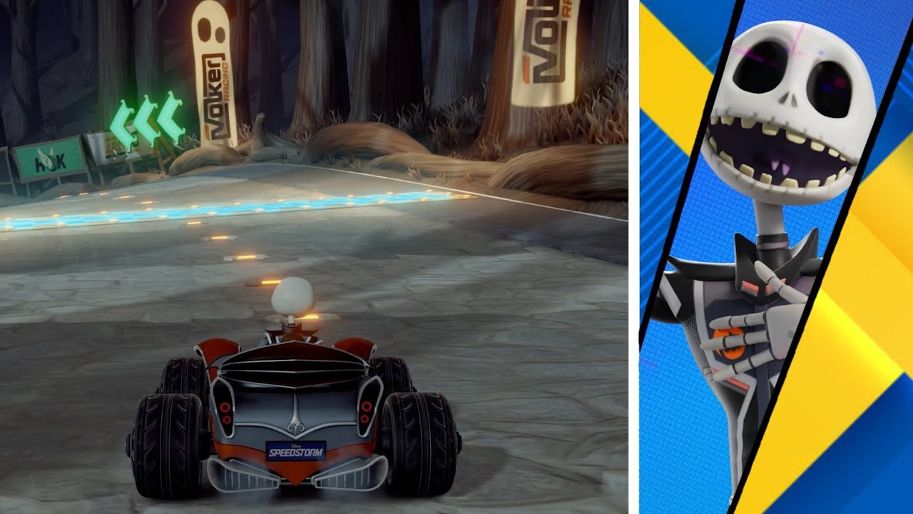 Disney Speedstorm (PS5) Jack skellington - YouTube