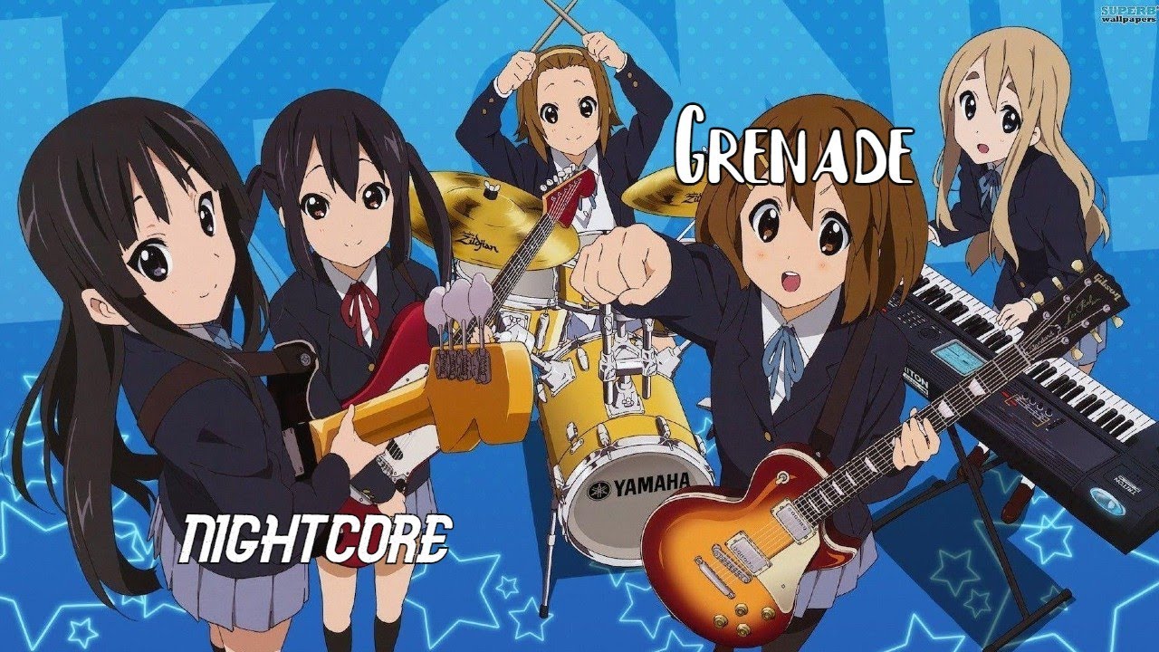 Nightcore - Grenade 🎸 Rock🎸 - YouTube
