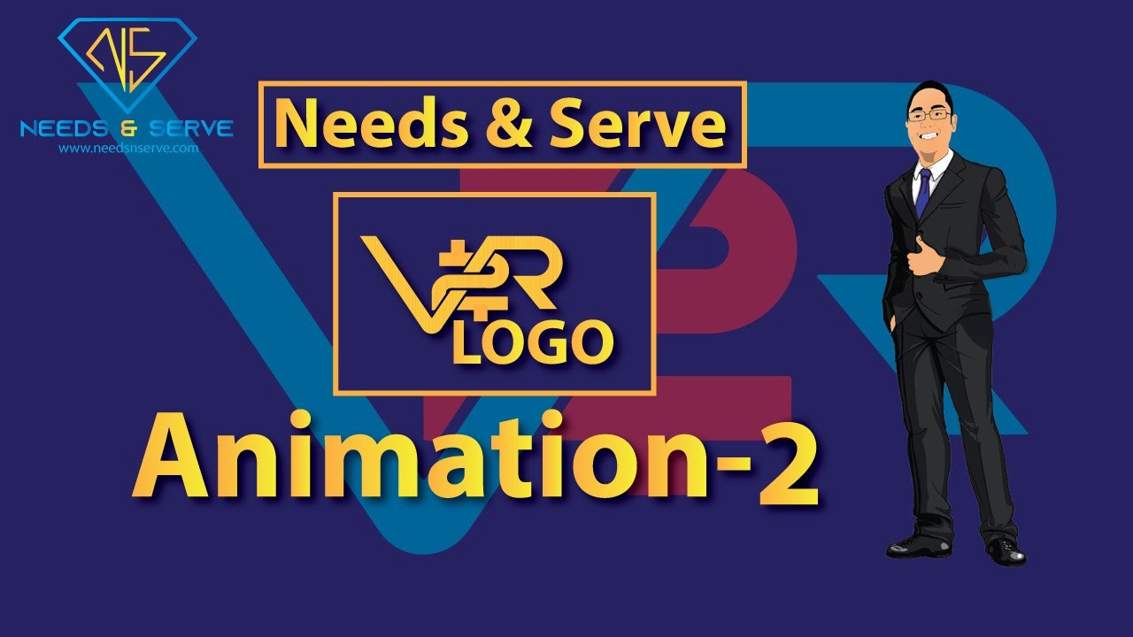 Needs & Serve V2R Logo Animation - 2 - YouTube