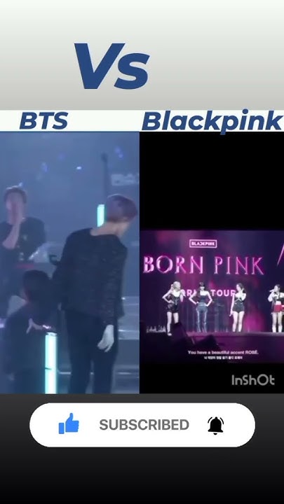 BTS Vs Blackpink who is best?#shortvideo #viral #youtubeshorts #like #trending #btsandblackpink ...