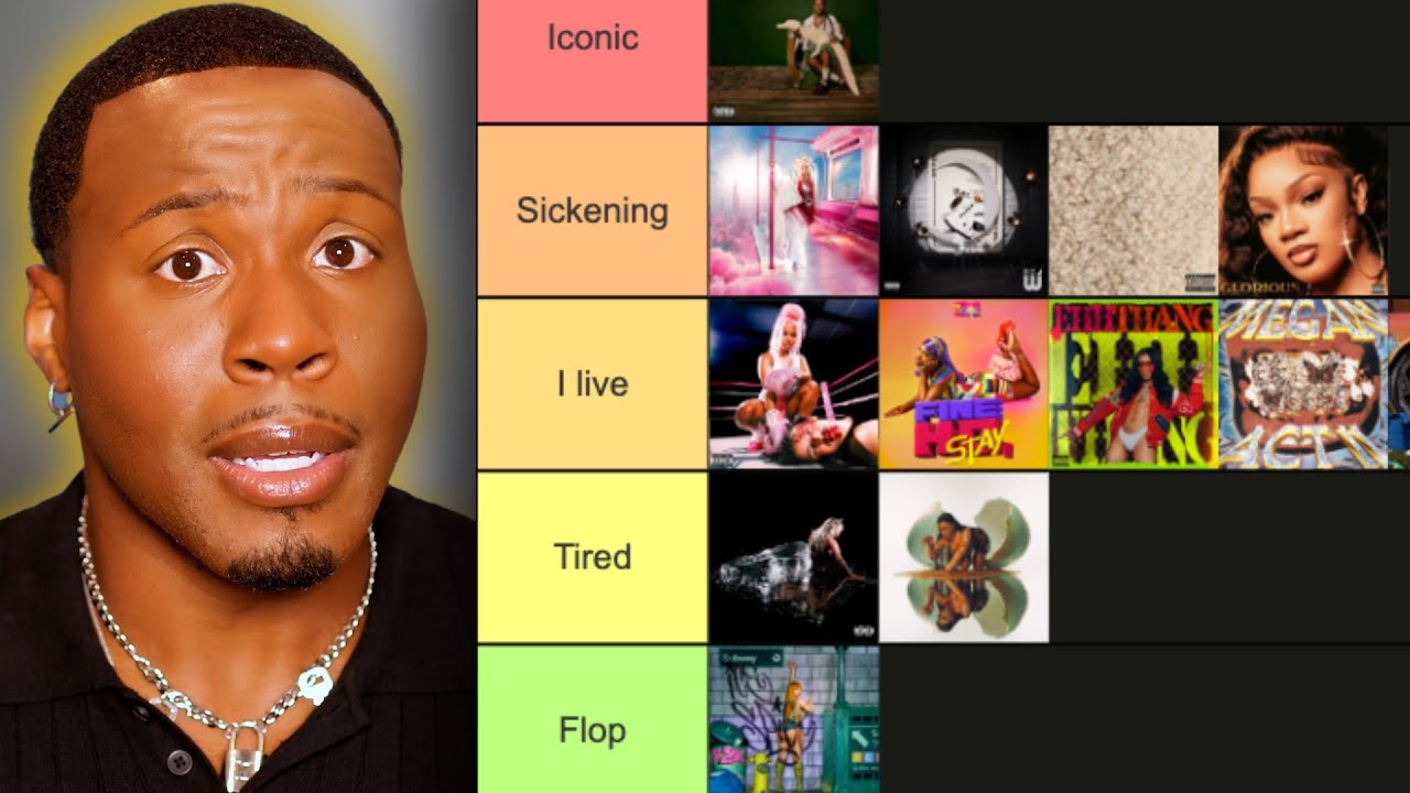 Ranking Female Hip-Hop Albums Of 2024 Tier List... Let's Talk! - YouTube