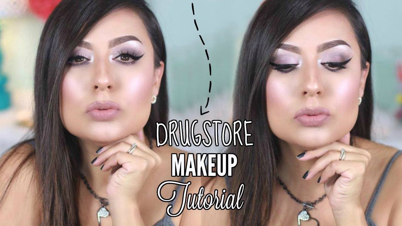 AFFORDABLE Full Face Drugstore Makeup Tutorial |Back To School - YouTube