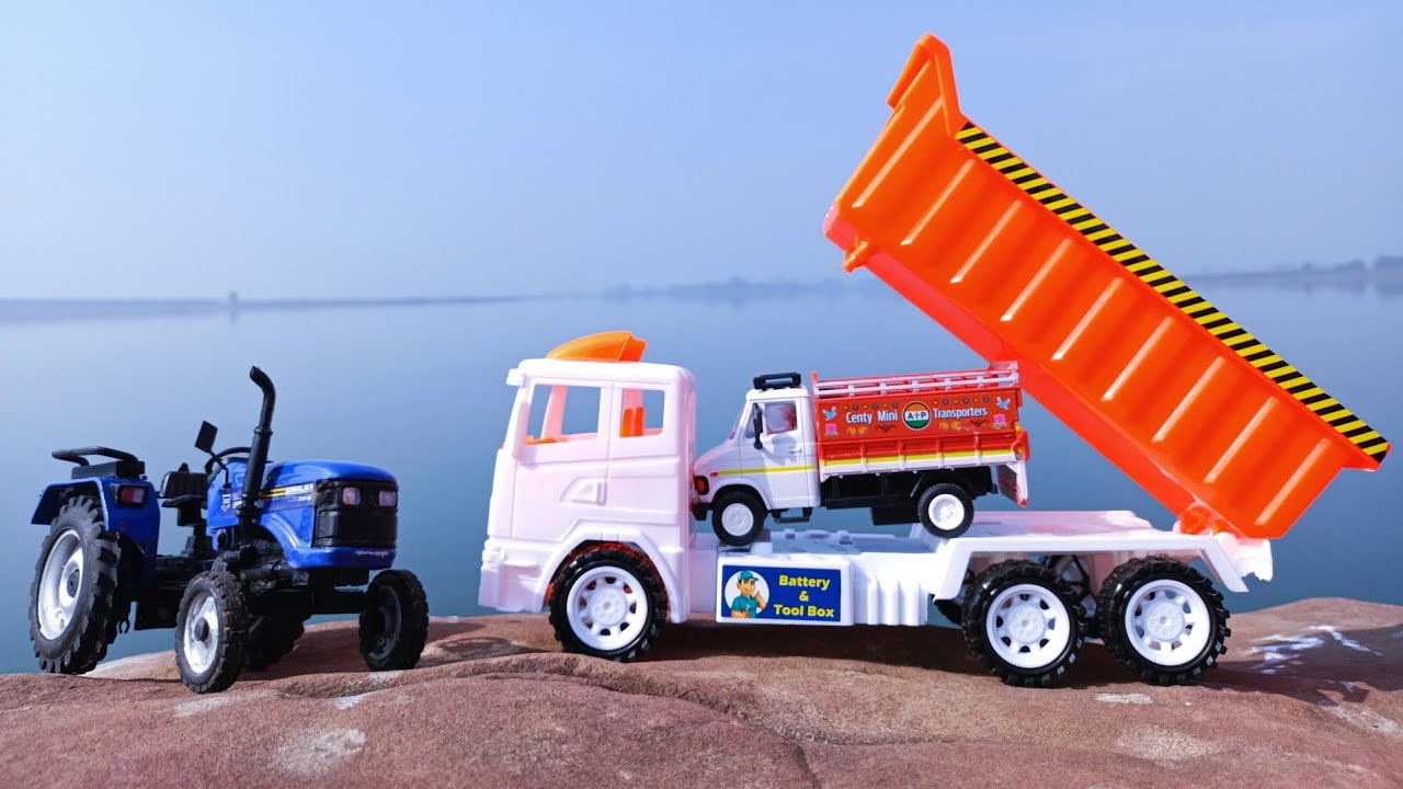 Mini Tractor unboxing | Tata Dump truck | Tata tipper | Dumper gadi ...