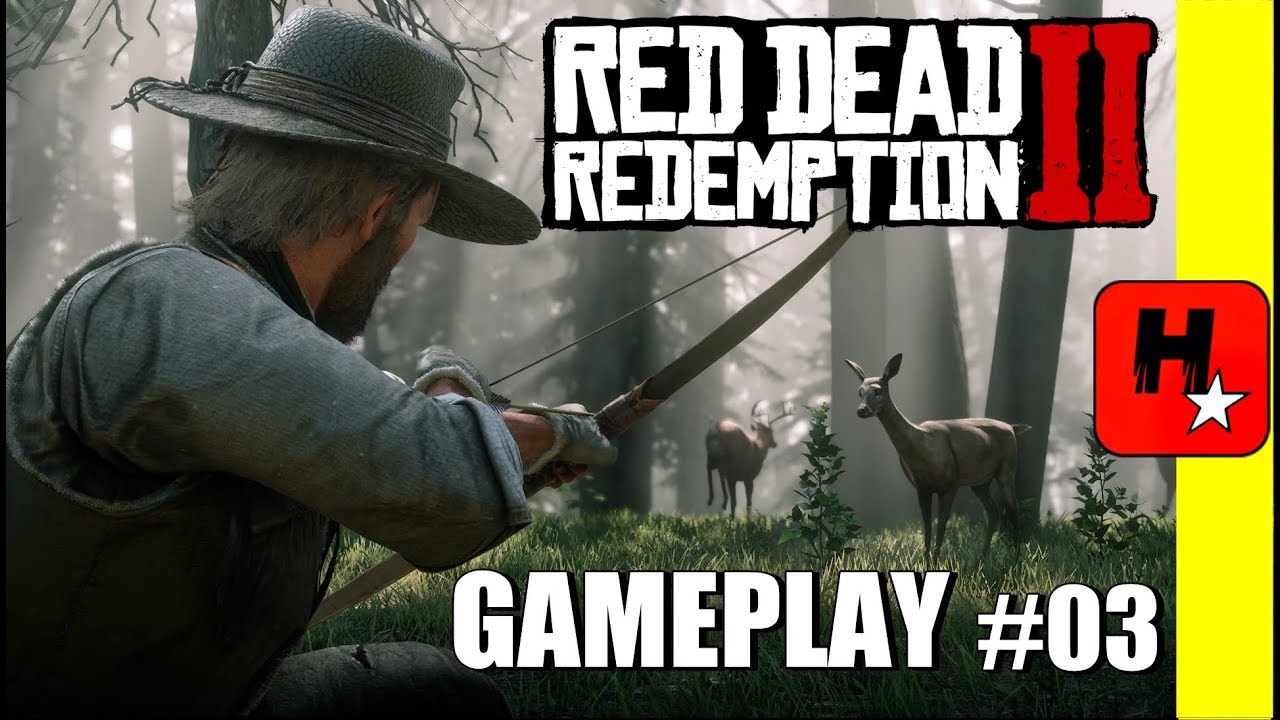 RED DEAD REDEMPTION 2 #3 - COMEÇANDO A CAÇAR! (Gameplay em Português PT ...